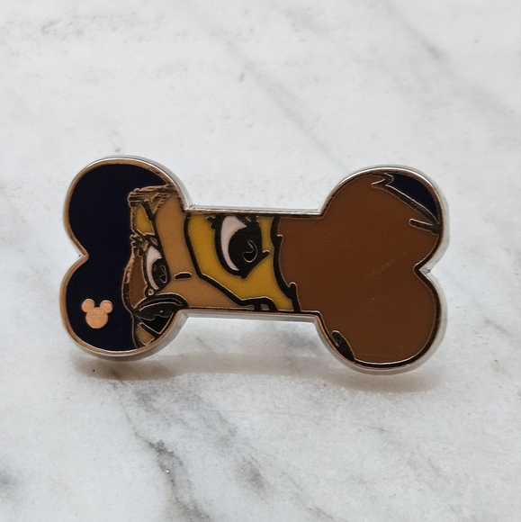 Disney | Jewelry | Lady From Lady And The Tramp Dog Bone Disney Pin ...
